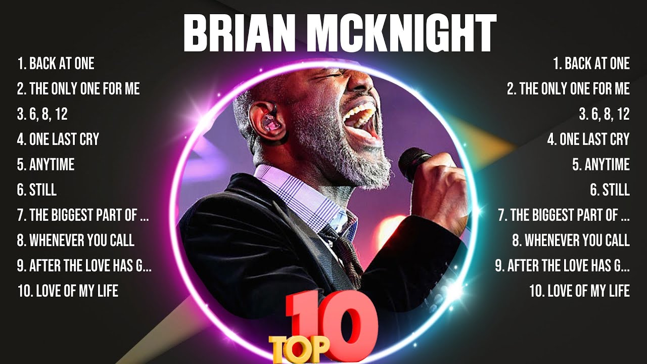 Brian McKnight Greatest Hits Full Album ️ Full Album ️ Top 10 Hits of ...