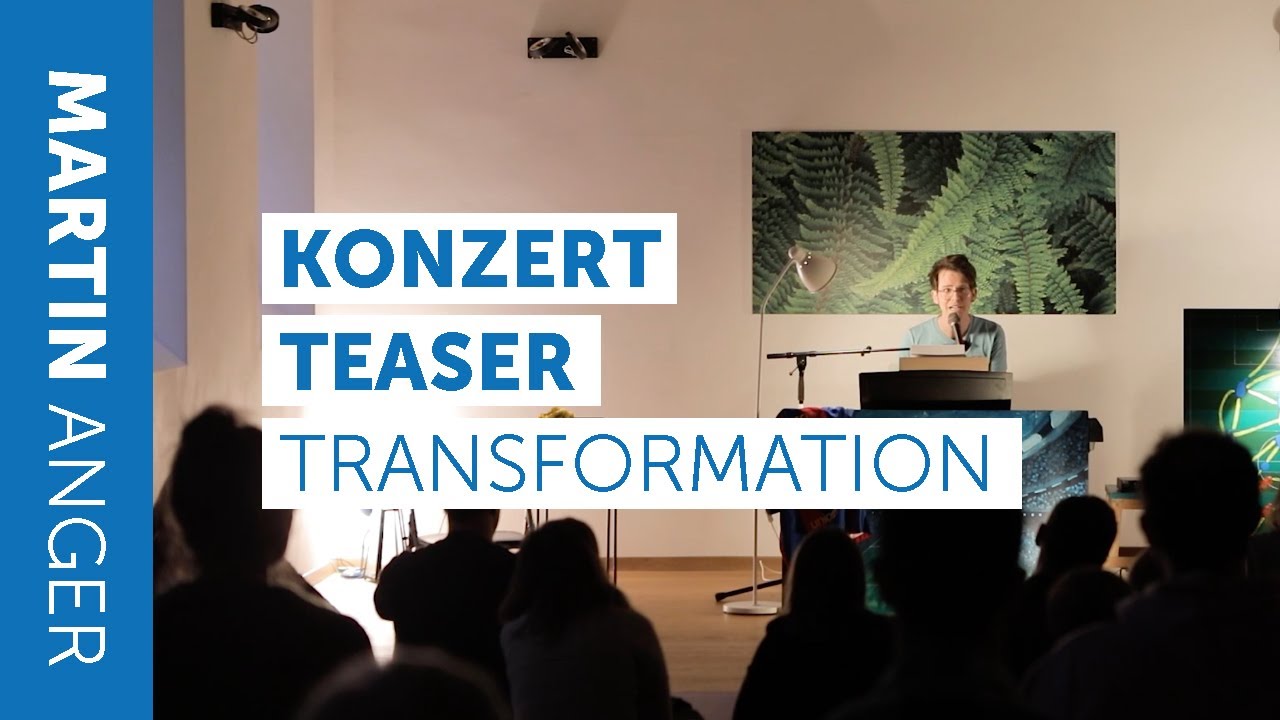 Martin Anger - Teaser - Konzert "Transformation" - YouTube