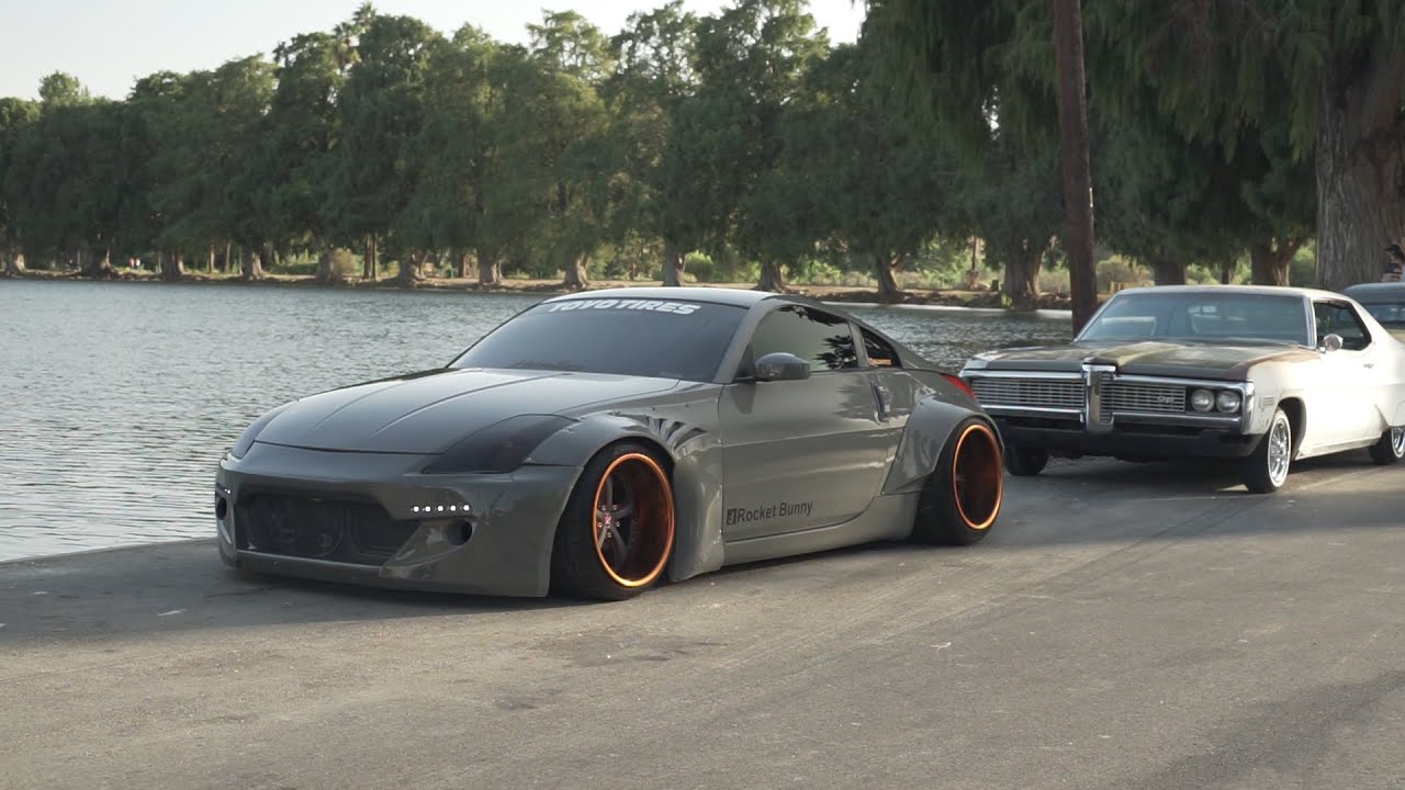 Nardo Grey Rocket Bunny 350Z - YouTube