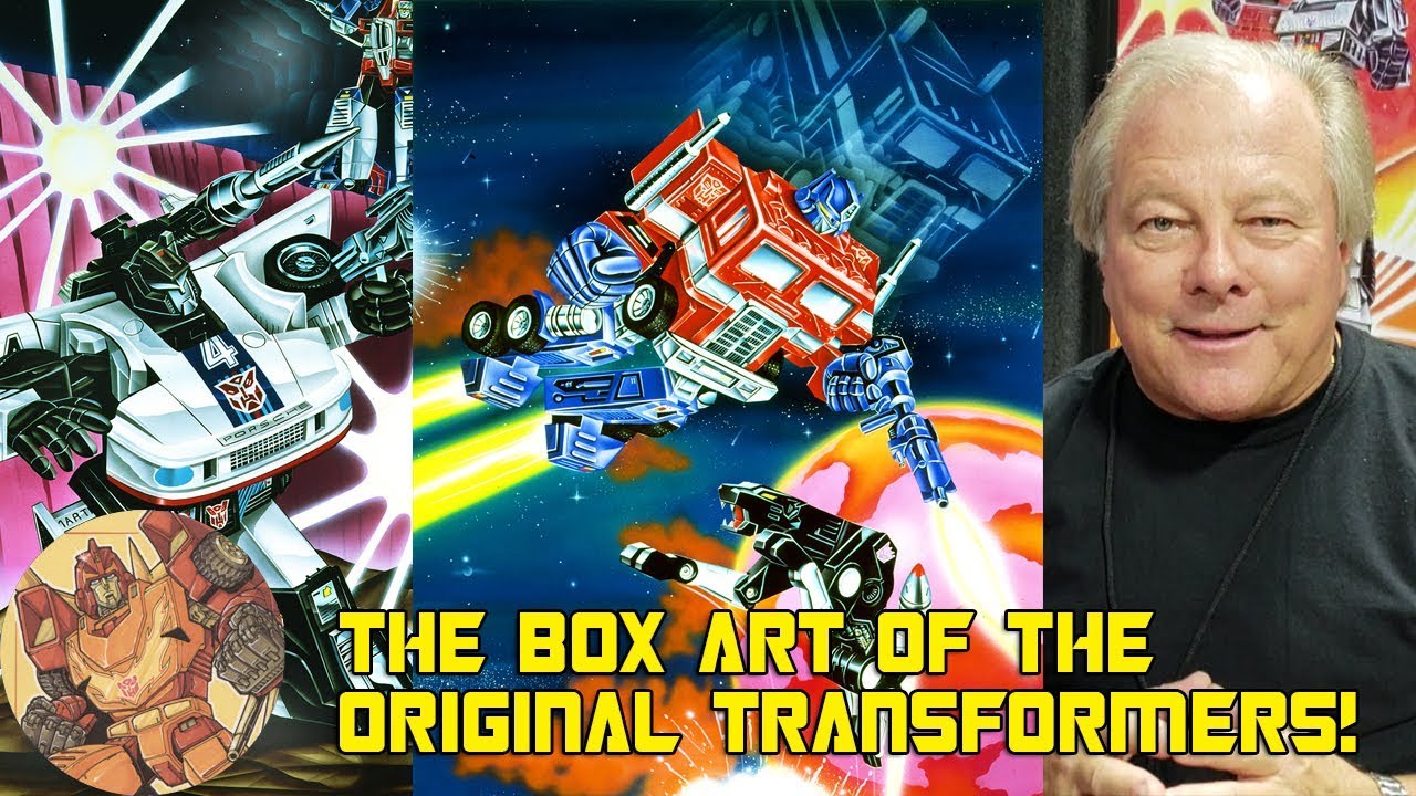The Man who created the Box Art for the Original Transformers! - YouTube
