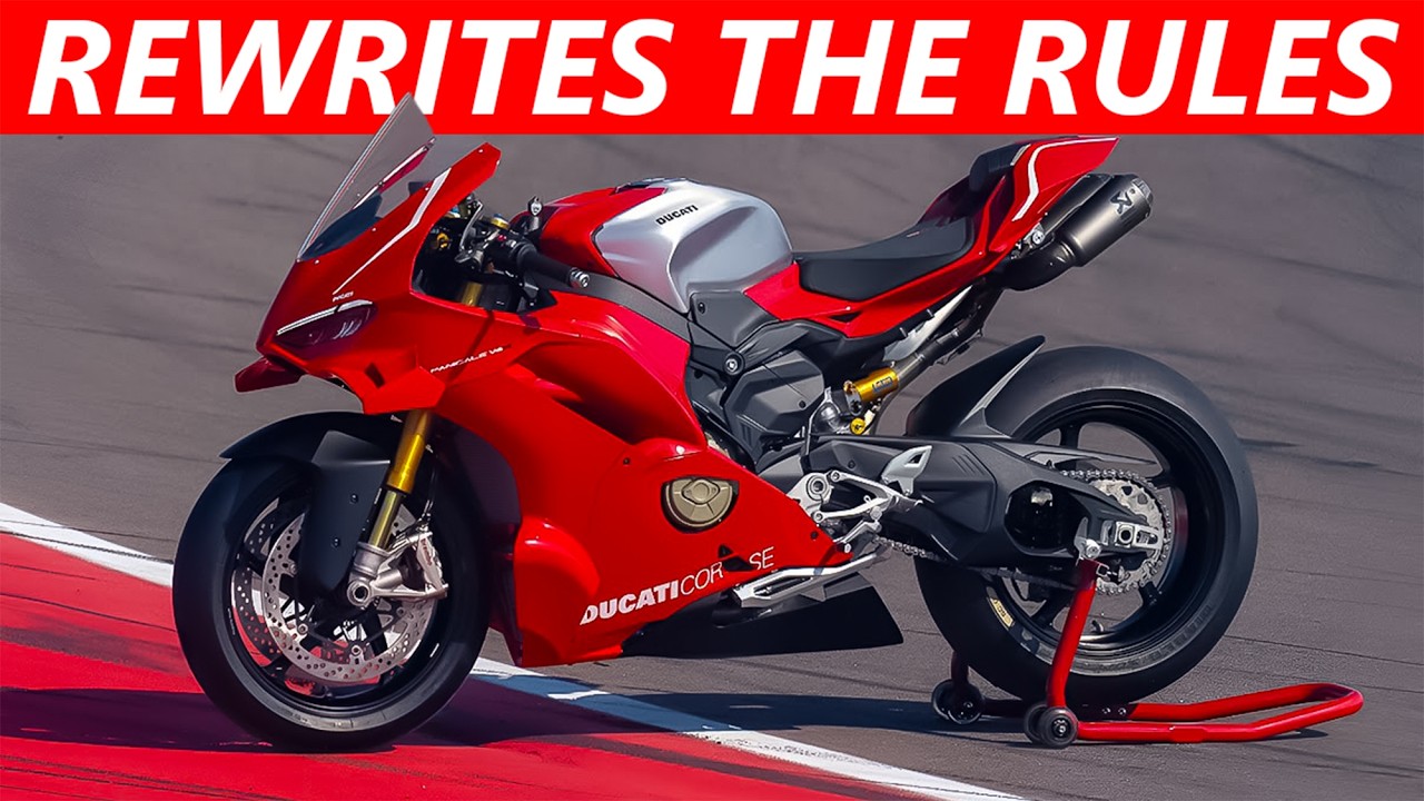 New 2026 Ducati Panigale V4R is a $50,000 Masterpiece - YouTube