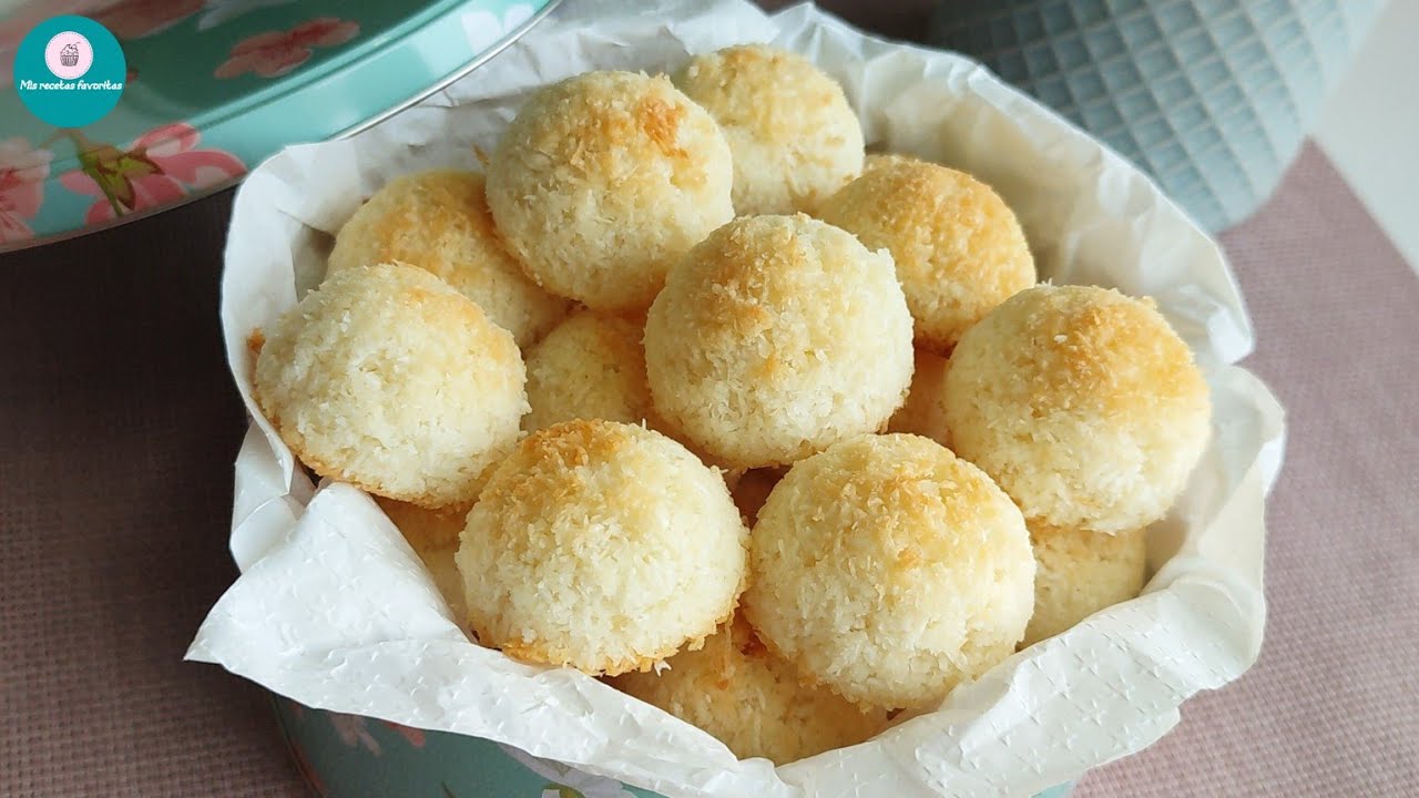 Macaroons de coco/coconut Macaroons - YouTube