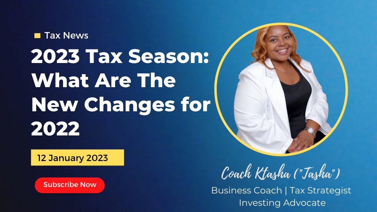 🚼 2023 Tax Changes and Updates - Individual Income Tax - YouTube