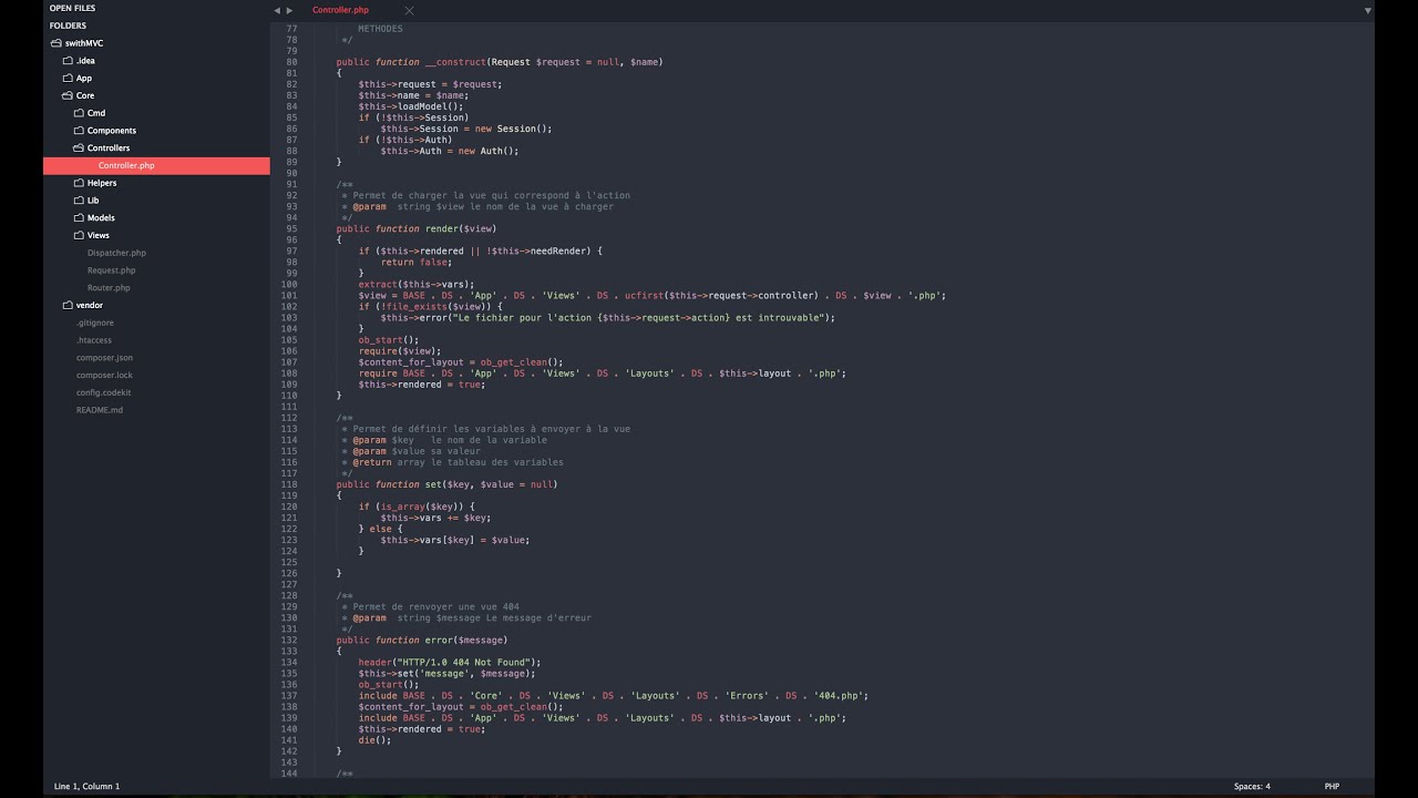 Tutoriel Framework Mvc Php Youtube 3720