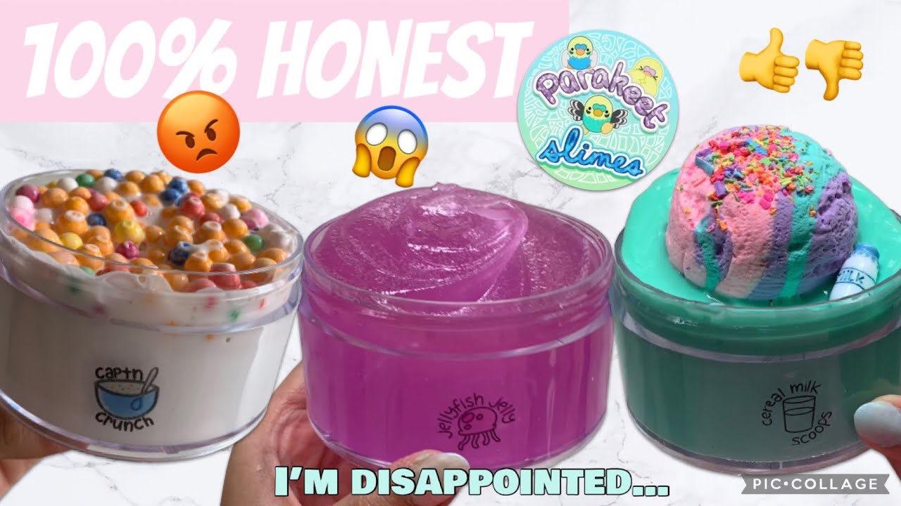100% HONEST FAMOUS SLIME SHOP REVIEW! Ft. Parakeet Slimes - YouTube