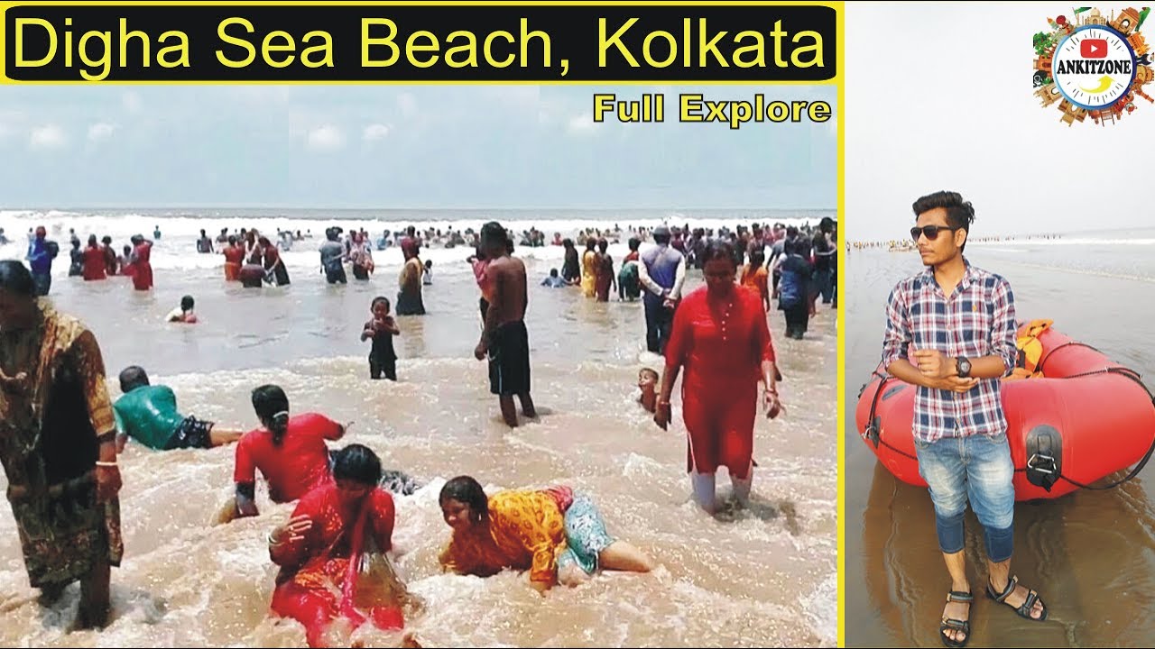 Digha Beach Kolkata | New Digha Sea Beach | Kolkata Trip Vlog | NOMADIC ...