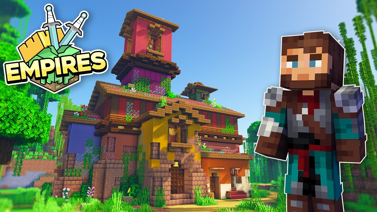 Empires SMP 2: EPIC STORAGE BUILDING & THE DEEP DARK!!! - Ep.7 - YouTube