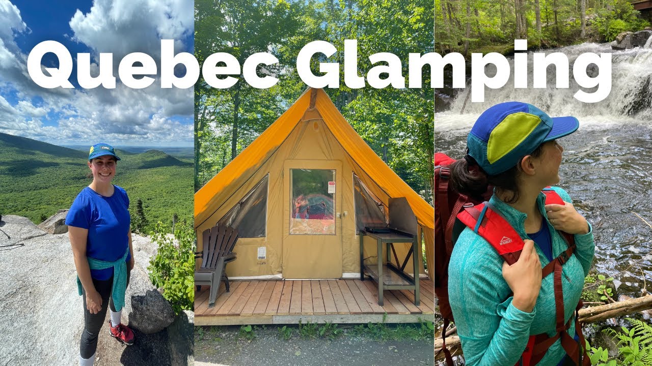 Glamping in SEPAQ's Mont-Megantic National Park - YouTube