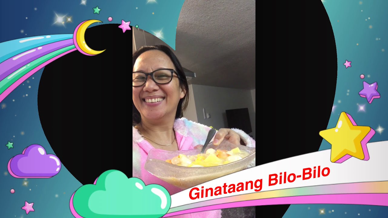 HOW TO COOK GINATAANG BILO-BILO NA MAY LANGKA/GLUTINOUS RICE BALLS IN ...
