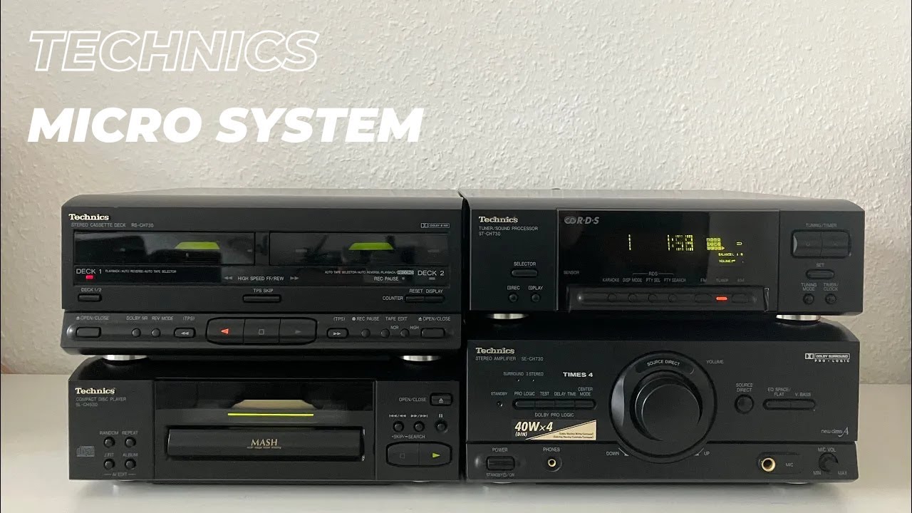 Technics Micro HiFi System - YouTube