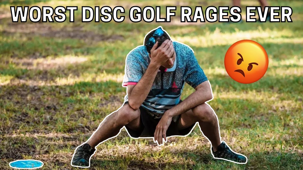 The WORST RAGES In DISC GOLF! (Compilation) - YouTube