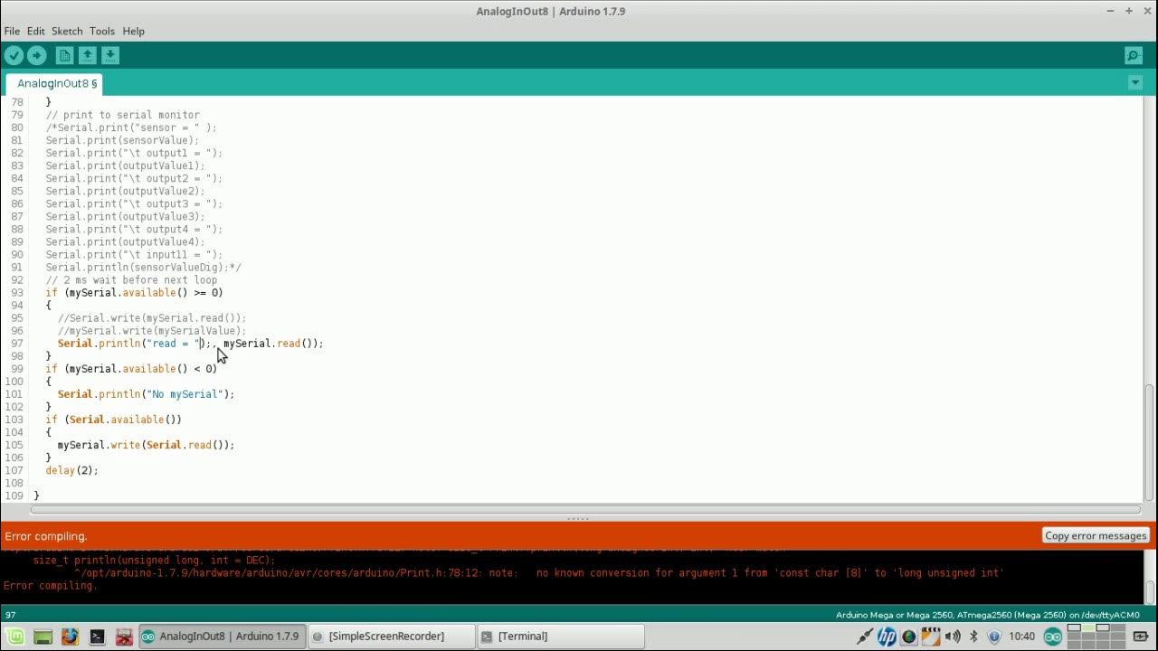 Arduino Mega2560 episode 29 : serial communication - YouTube