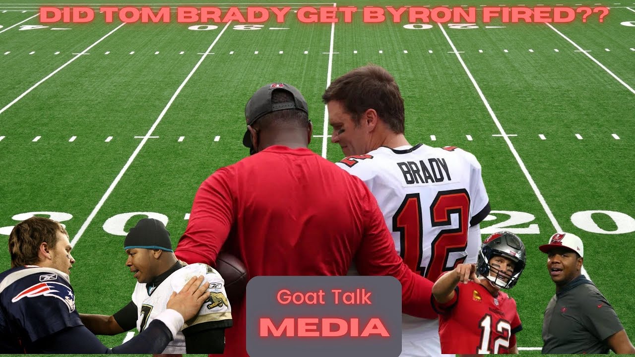 Byron Leftwich Fired! Shannon Sharpe Says TOM BRADY'S Poor Play Is The Reason Why! - YouTube