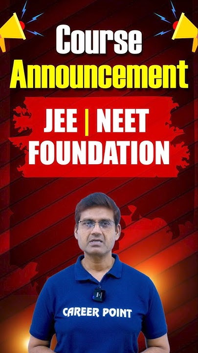 "Career Point Online Courses Starting from April 15 – JEE, NEET, Olympiad & Foundation - YouTube