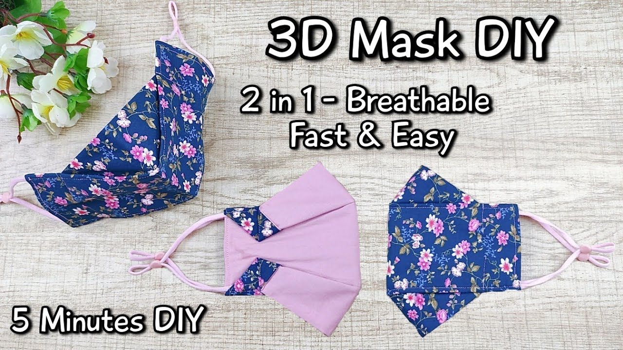 NEW STYLE 🔥 2 in 1 Breathable Mask 2021 - YouTube
