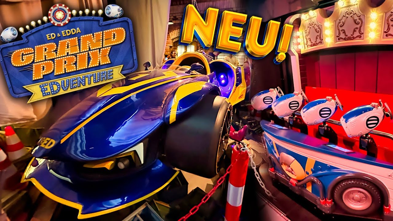 GRAND PRIX EDVENTURE-ERÖFFNUNG im EUROPA-PARK | So fährt sich der NEUE ...