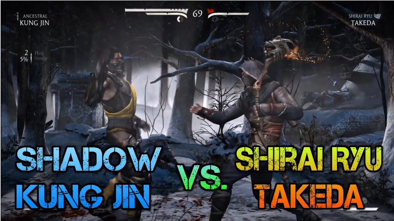 Mortal Kombat X - Shadow Kung Jin Vs. Shirai Ryu Takeda (Brutal ...