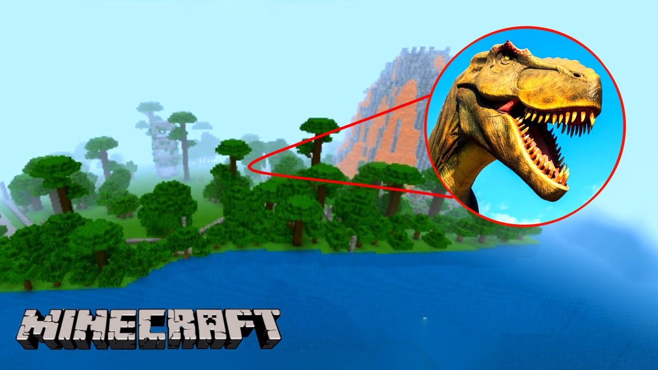Minecraft Dinosaur Park | Minecraft gameplay Start Guru - YouTube