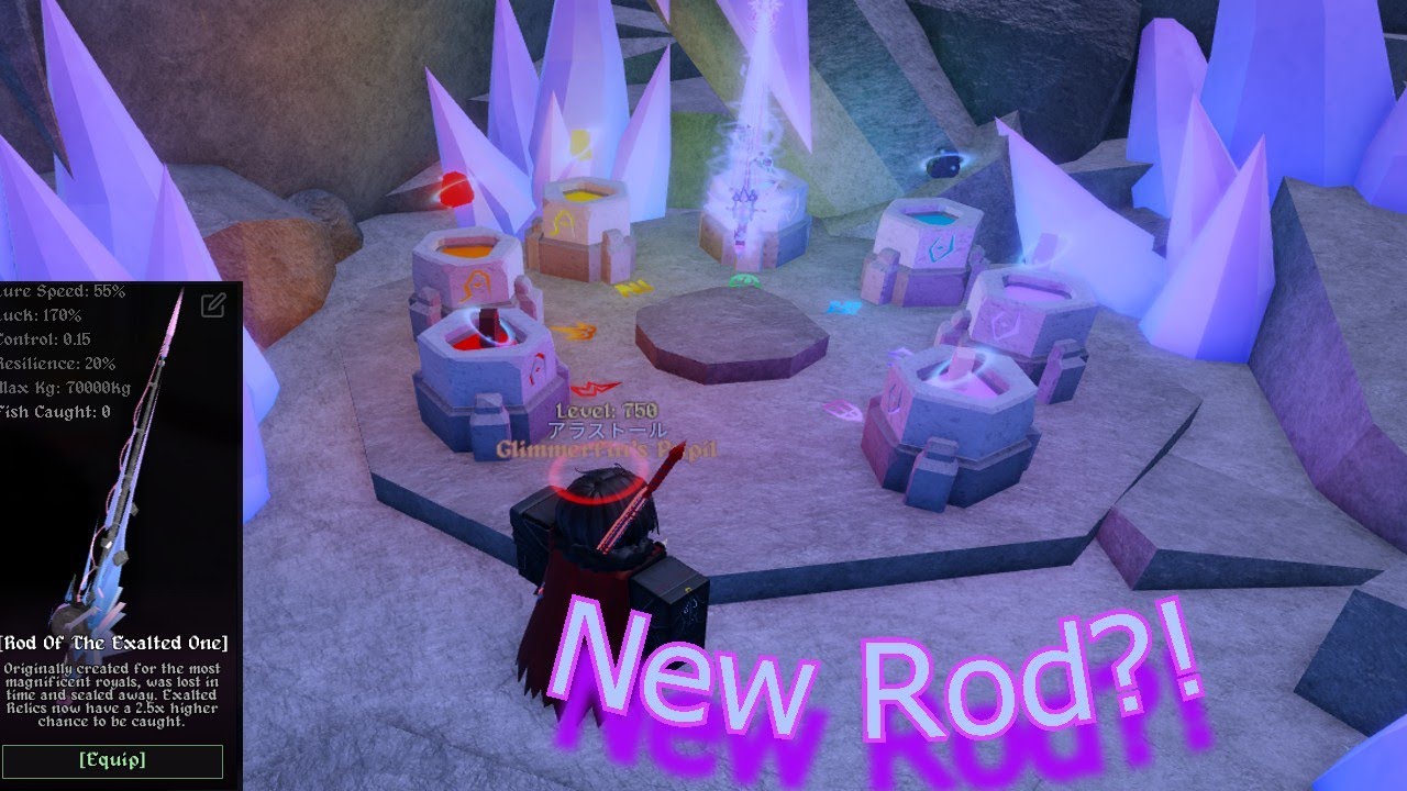 New Rod Of The Exalted One (Fisch) - YouTube