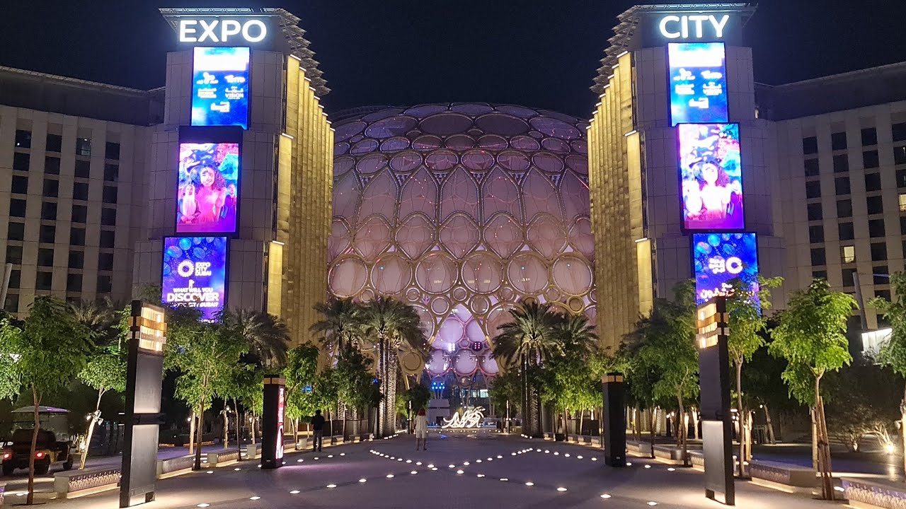 Expo City Dubai Post Expo 2020 Highlights, Al Wasl Plaza, Surreal Water ...