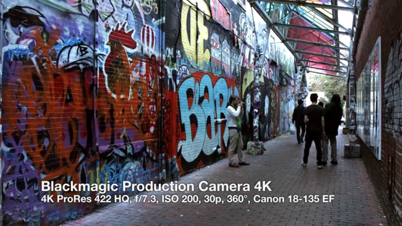 Blackmagic Production Camera 4K Video Samples - YouTube