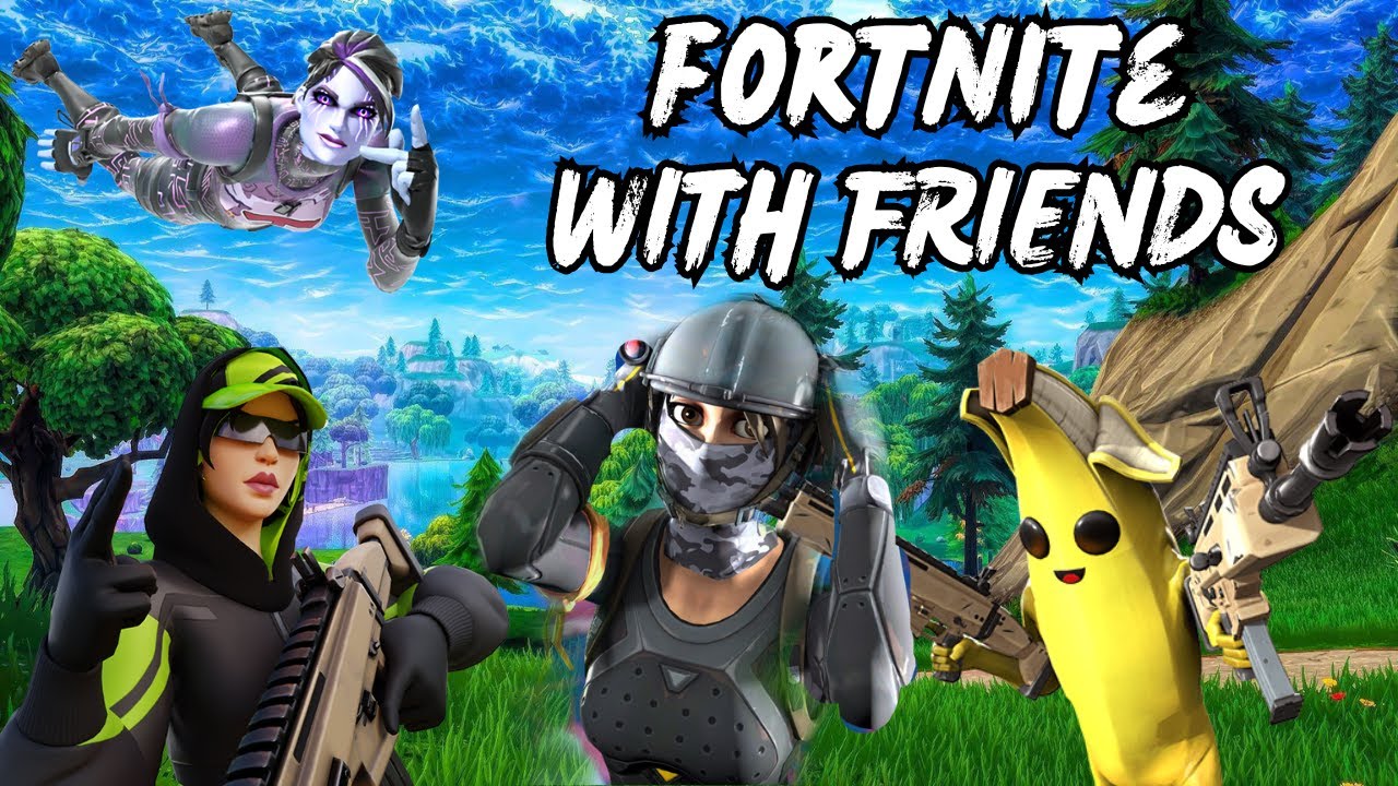 Fortnite Squads With Friends - YouTube