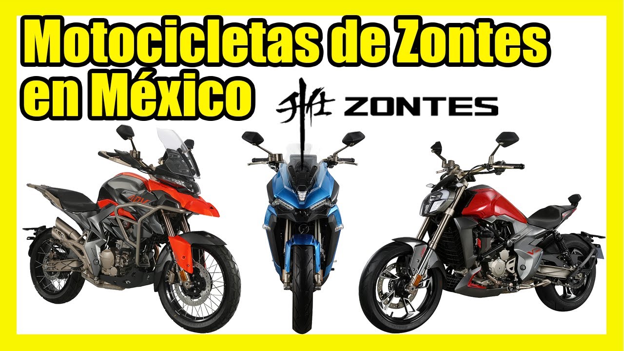Zontes en México || Todos sus modelos 2020 - YouTube
