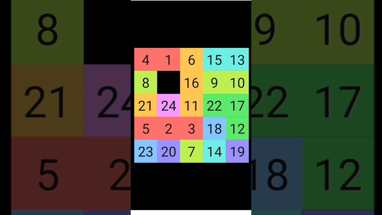 8 99 PB 5x5 Sliding Puzzles On Phone YouTube 8-99-pb-5x5-sliding-puzzles-on-phone-youtube