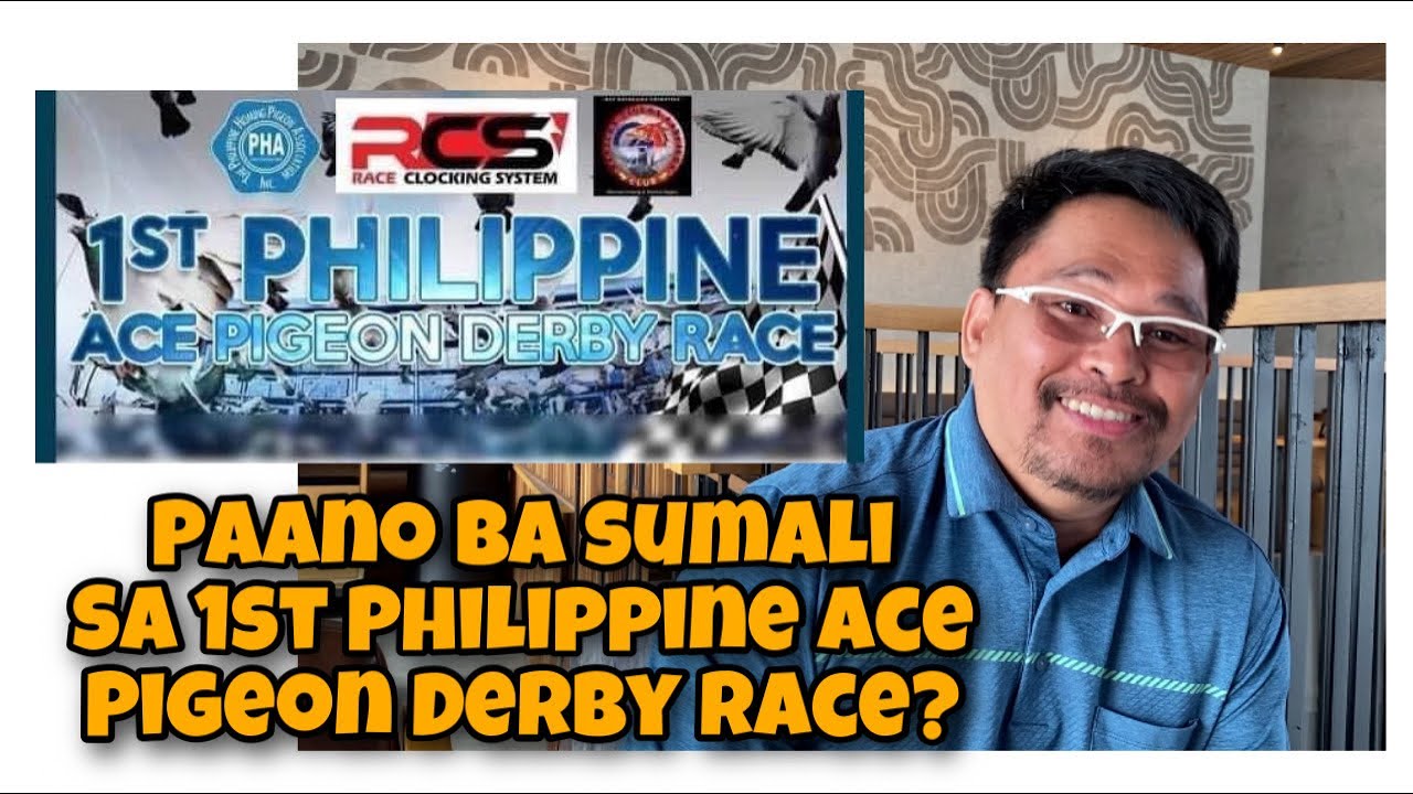 PAANO BA SUMALI SA 1ST PHILIPPINE ACE PIGEON DERBY RACE? |Reggie Cruz ...