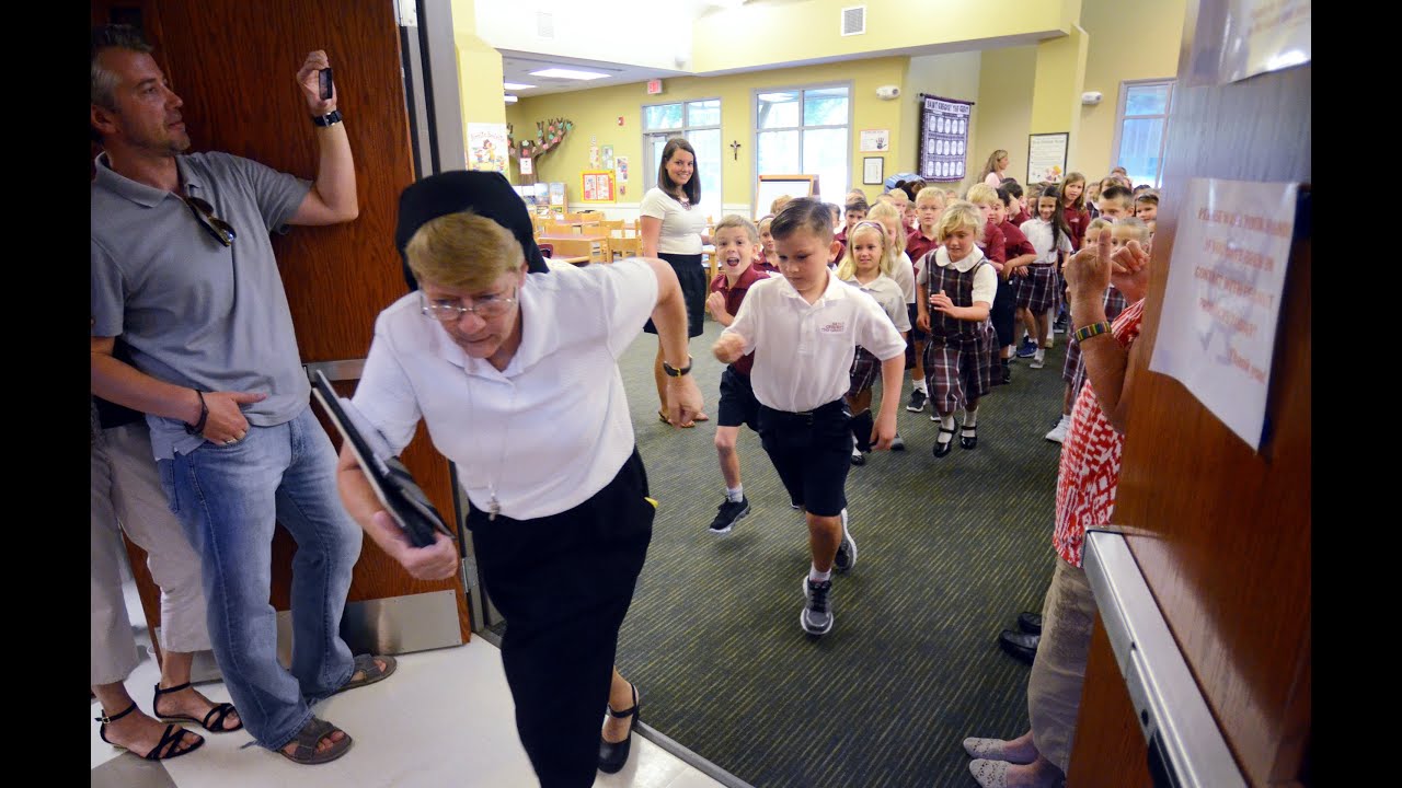 The running of the halls - YouTube