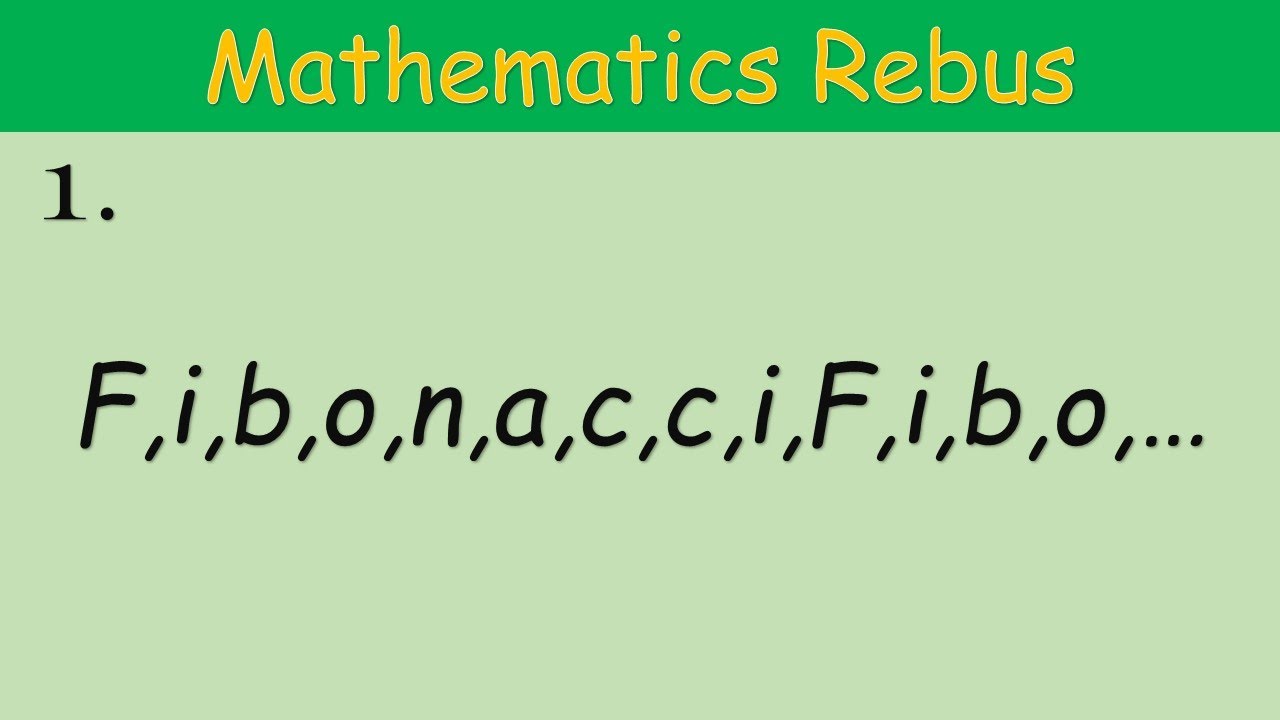 Puzzle | Math Rebus Part II - YouTube