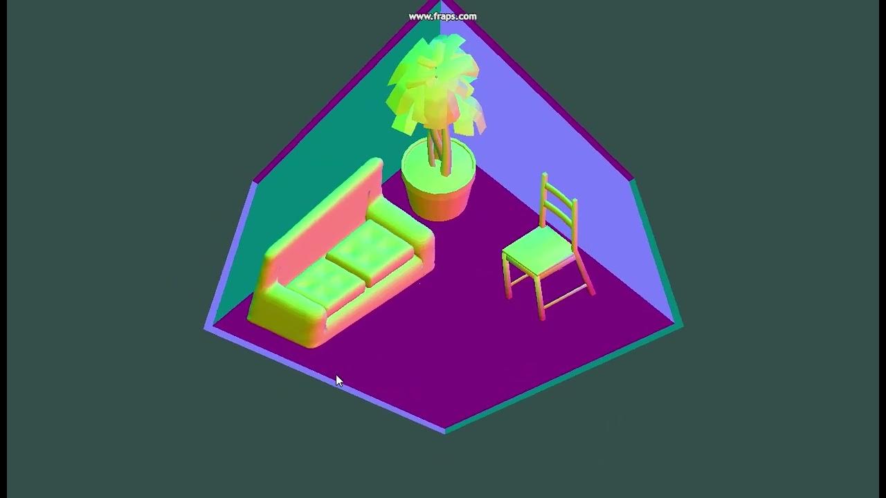 inverse perspective with opengl - YouTube