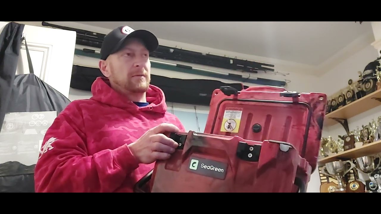 Angling Ambition Custom Rod House review for Seagreen Cool Box - YouTube