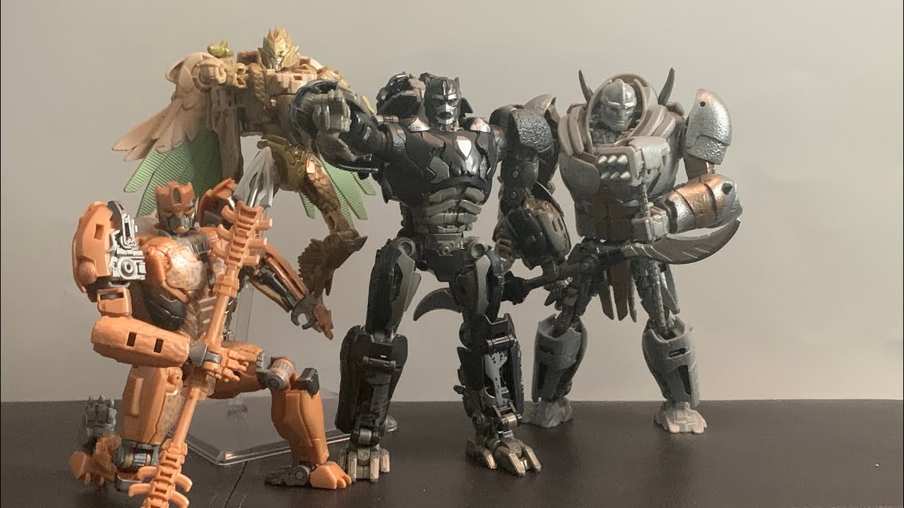 TRANSFORMERS ROTB BEAST WARS CAST REVIEW - YouTube