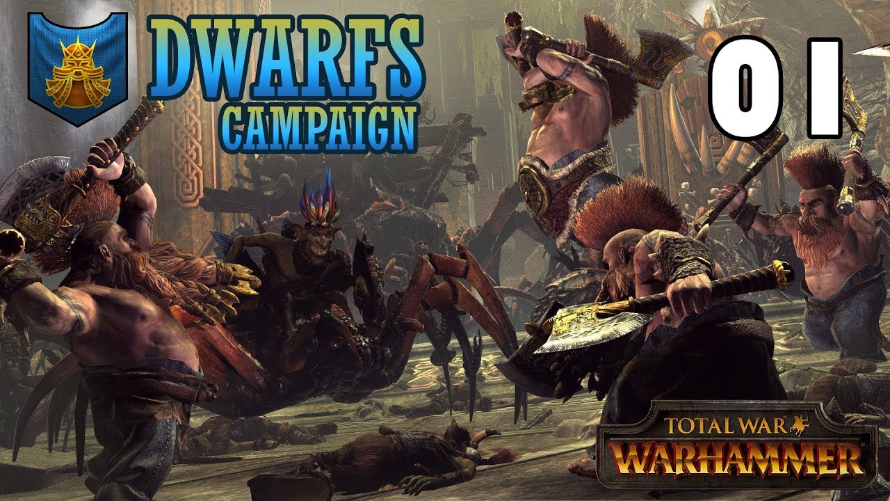 THORGRIM GRUDGEBEARER! Total War: Warhammer - Dwarf Campaign - YouTube