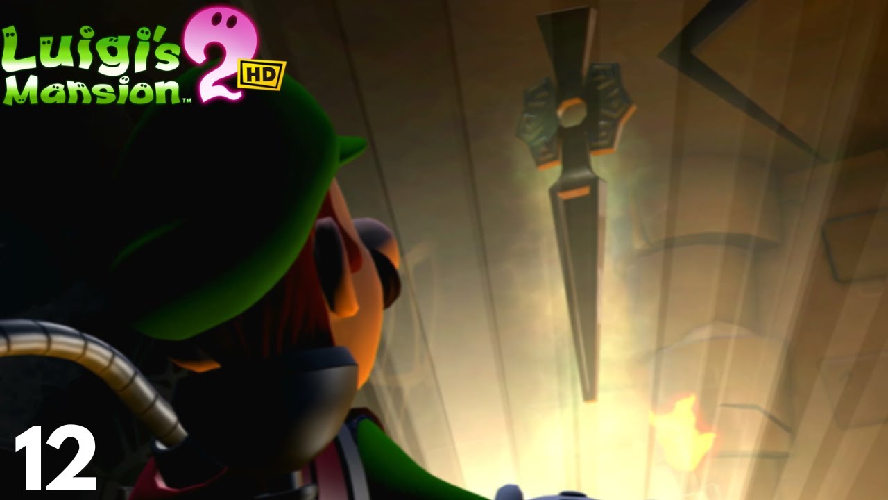 Encountering and challenging the ancient poltergeist. - Luigi's Mansion ...