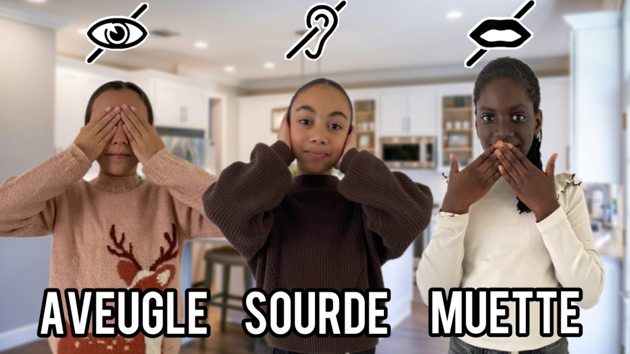 1 AVEUGLE, 1 SOURD ET 1 MUET EN CUISINE ! (Avec Saïda et Elsa) - YouTube