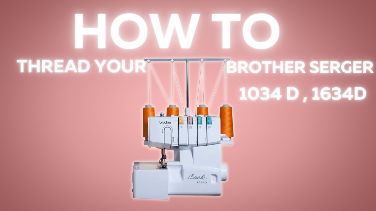 HOW TO THREAD YOUR SERGER / OVERLOCKER - YouTube