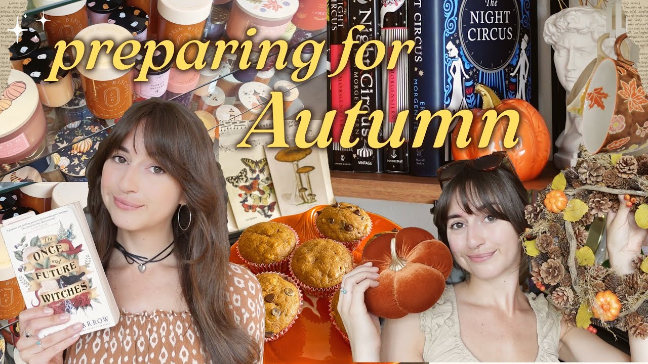 Preparing For AUTUMN 🍂 shopping, decorating & reading cozy books - a ...
