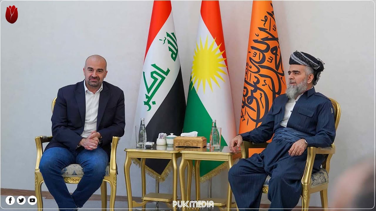 Bafel Jalal Talabani meets with Leader of the Kurdistan Justice Group ...