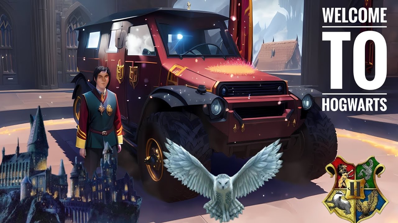 OTR VEHICLES in HOGWARTS | School of magic | OFF THE ROAD | ANDROID ...