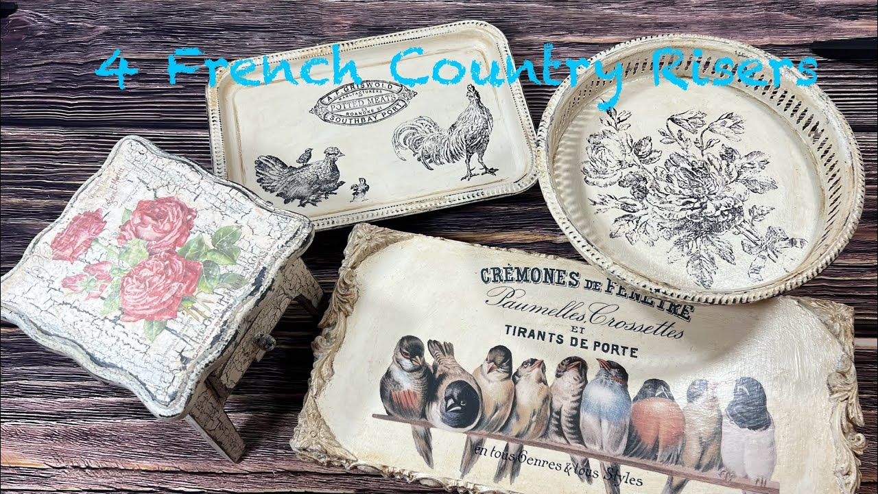 Cottage French Country Risers Thrift Flips - YouTube