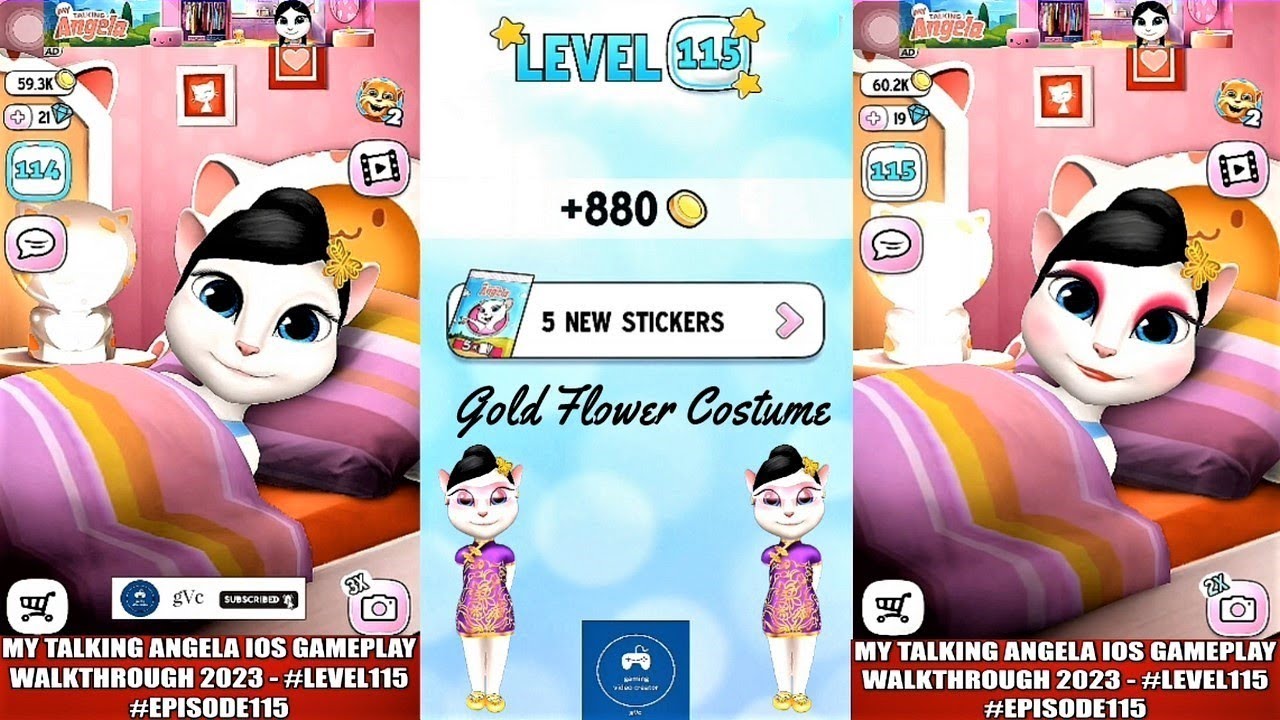 My Talking Angela | iOS | Gameplay Walkthrough 2023 | - #level115 # ...