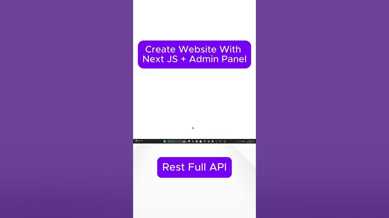 Blog Website With Next Js + Admin Panel - YouTube