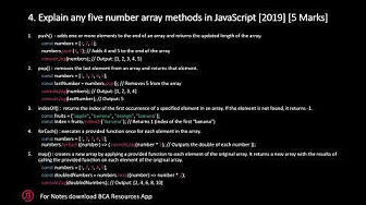 PHP Previous year question paper Discussion - YouTube