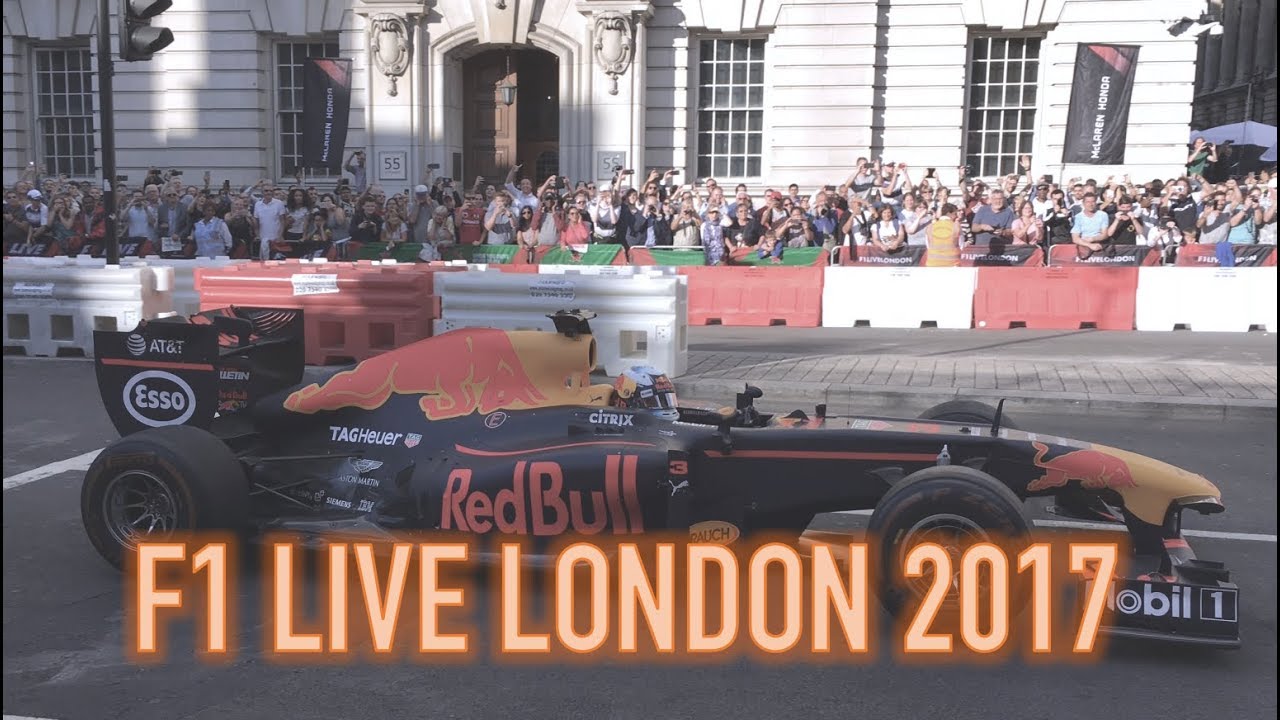 F1 Live London 2017: CAR PARADE - YouTube