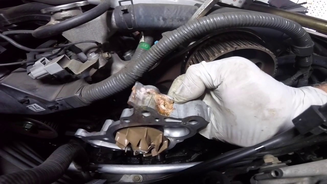 Toyota / Lexus water pump - YouTube