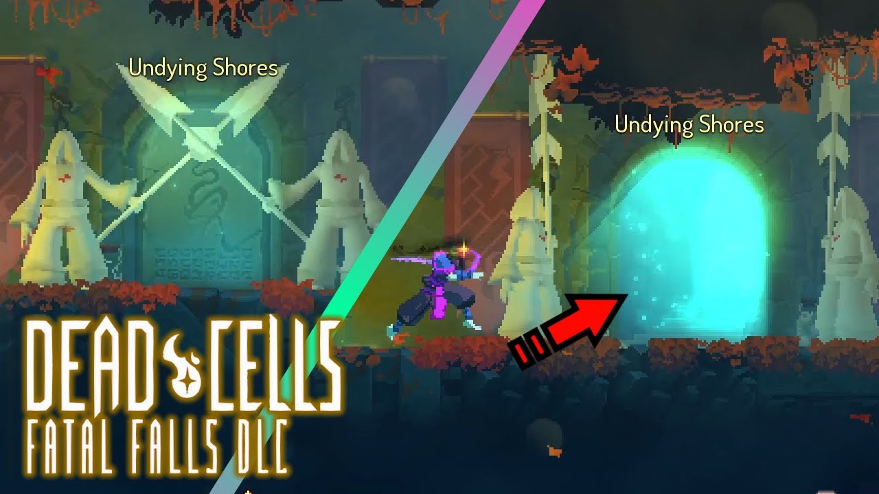 How to Enter Undying Shores in Dead Cells Fatal Falls DLC - YouTube