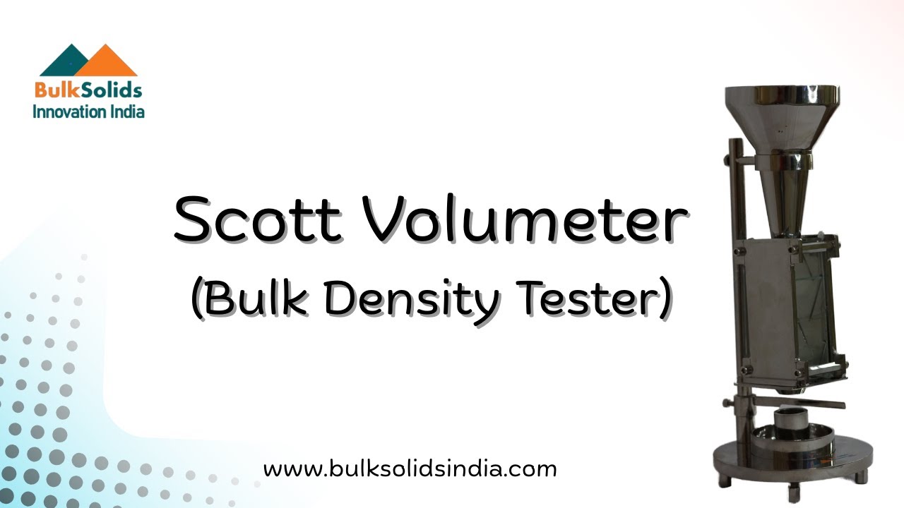 Scott Volumeter (Bulk Density Tester)॥ BSII॥ Quick, Easy and Cost ...