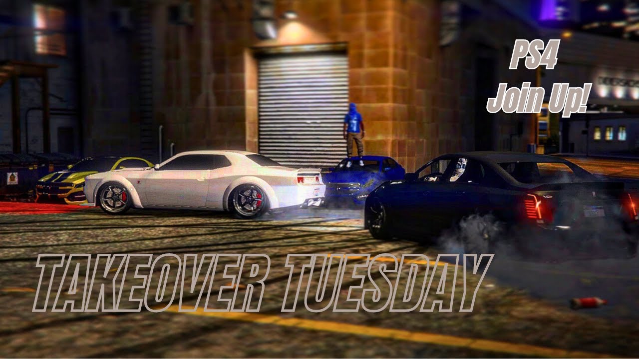 (Ps4) Gta5 Takeover Tuesday, Cut ups, Car meets (Highway Takeovers ...